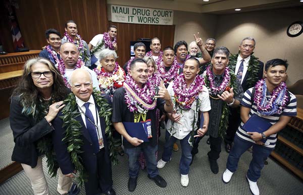 Another milestone celebrated on the long journey back from drug ...